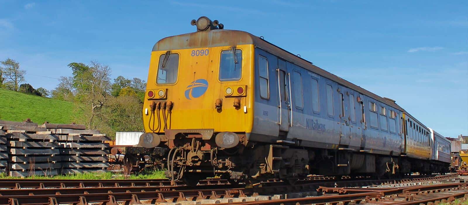 NIR 90 and 752 - Downpatrick and County Down Railway 80 Class