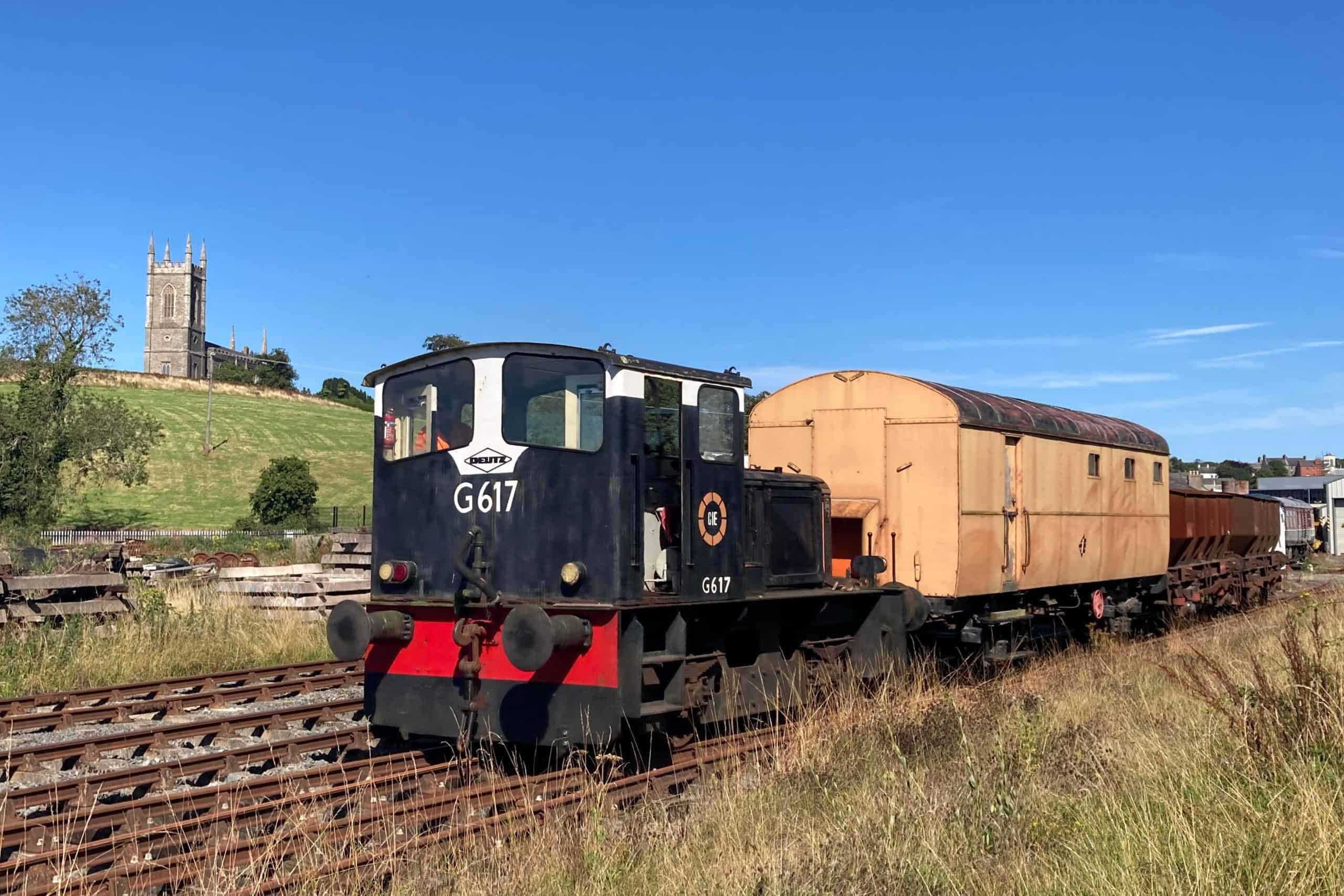 New ballast wagons arrive from Irish Rail | Downpatrick & County Down ...