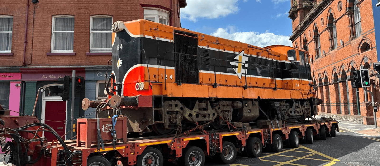 CIÉ 124 - Downpatrick and County Down Railway 121 class locomotive