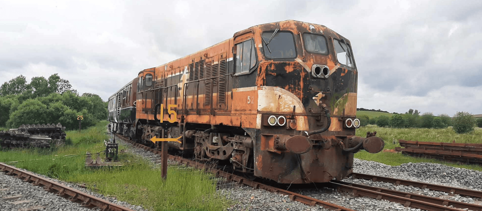 CIÉ 152 - Downpatrick and County Down Railway 141 Class loco